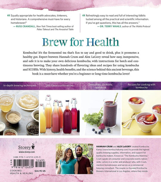 «The Big Book of Kombucha, H. Crum | Révolution Fermentation Canada